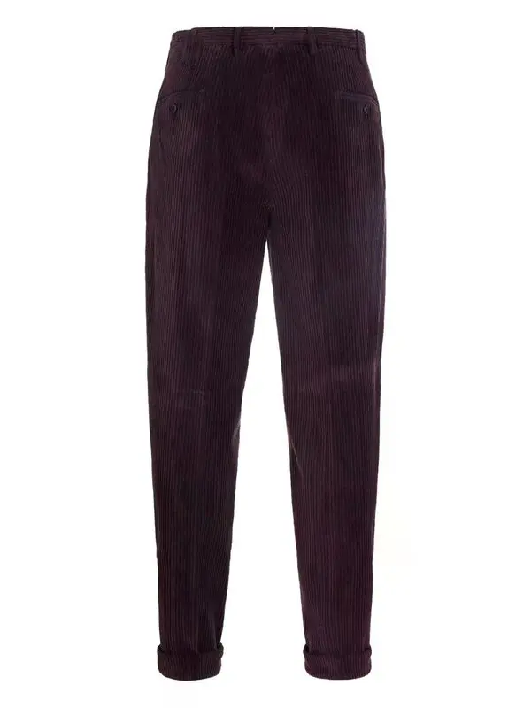 L.B.M. 1911 Pleated Corduroy Trousers