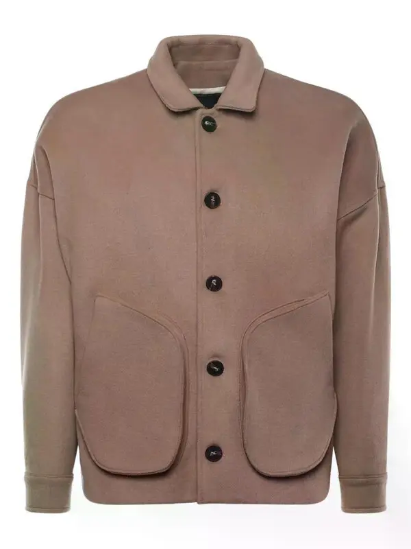 GIULIANO GALIANO Dire Buttoned Long-sleeves Jacket