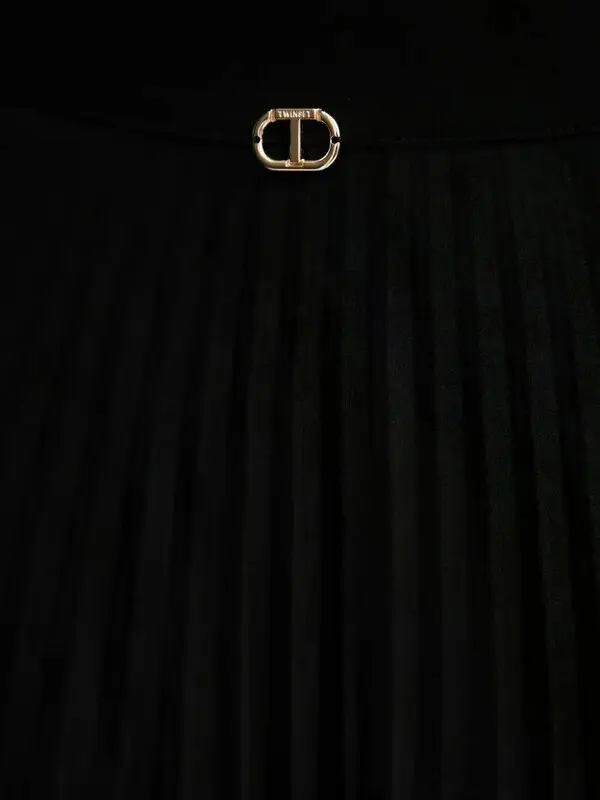 TWINSET Pleated Maxi Skirt