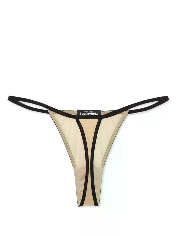 Dsquared2 Semi-sheer Thong