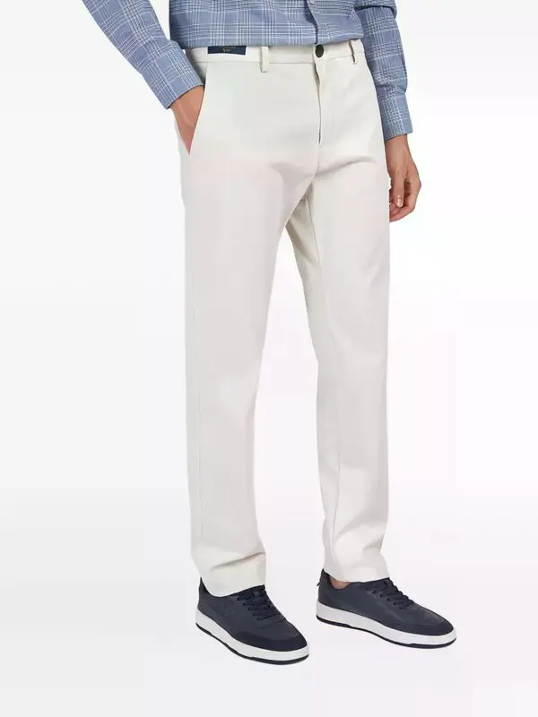 Paul & Shark Flat-front Chino Trousers