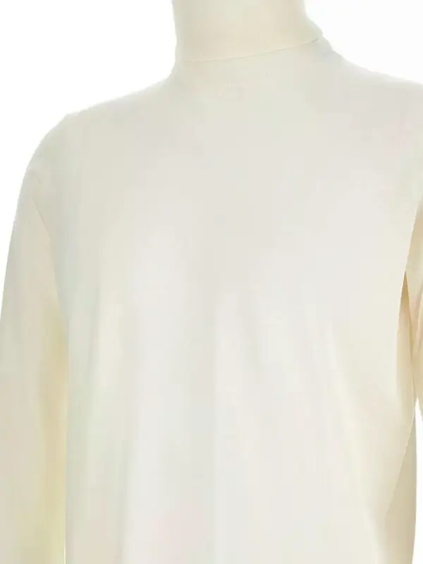 GOES BOTANICAL Turtleneck Ribbed Sweater - Neutrals
