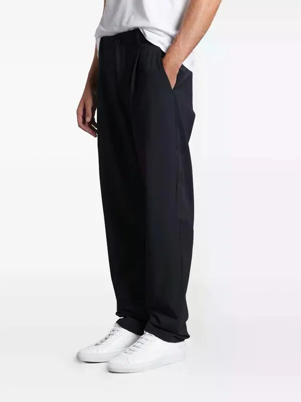 Aspesi Pleated Front Flannel Trousers