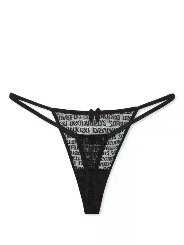 Dsquared2 All-over Logo Thong