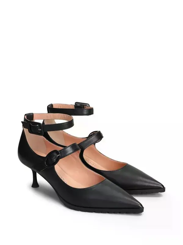 FRATELLI RUSSO Leather Heeled Pumps