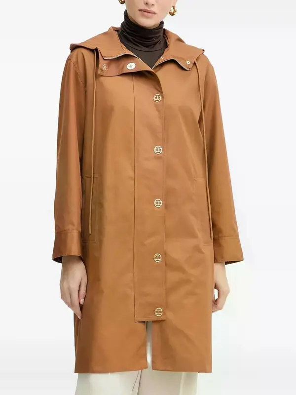 TWINSET Hooded Parka Coat