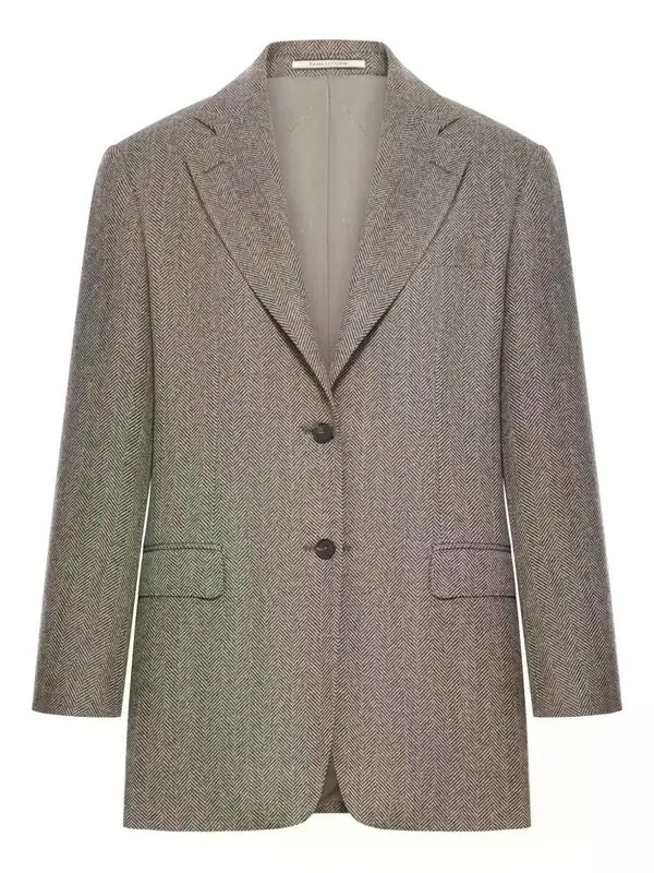 Tagliatore Herringbone Blazer