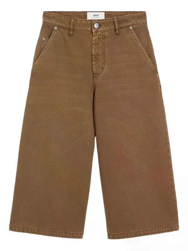 Ami Cotton Bermuda Shorts