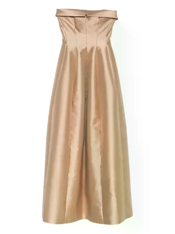 Alberta Ferretti Strapless Gown