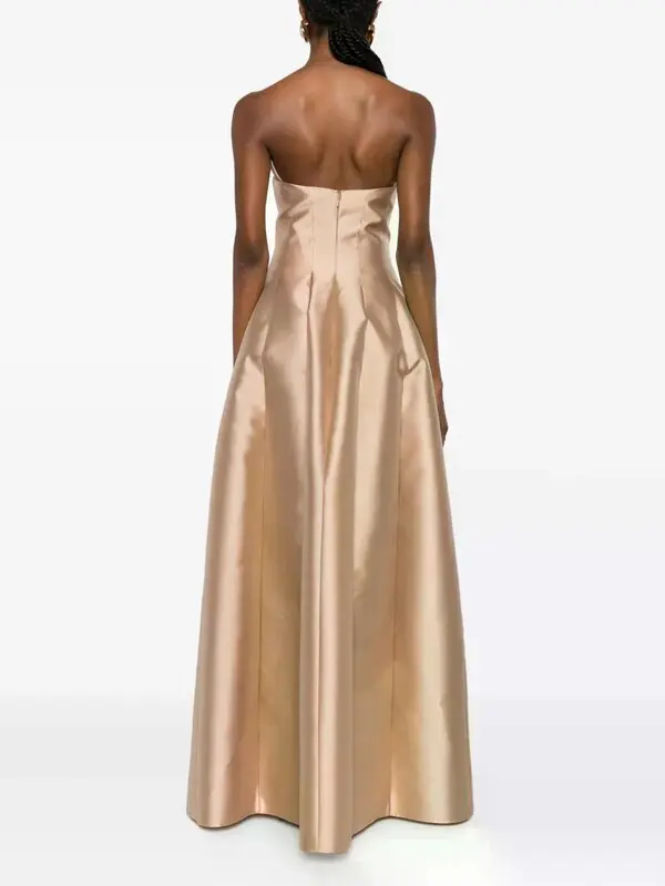 Alberta Ferretti Strapless Gown