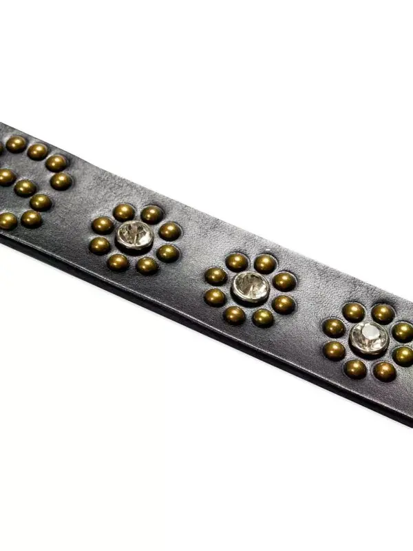 PLEASURES Studded Leather Belt