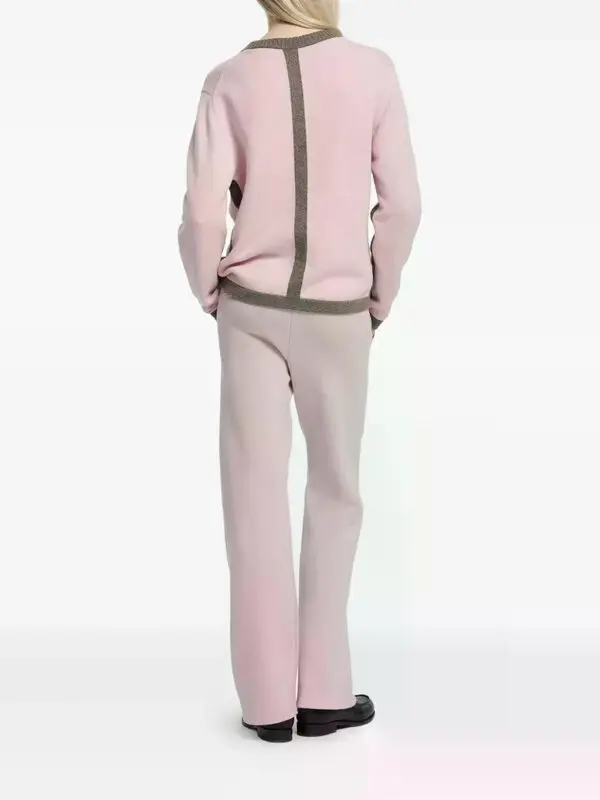 BARRIE Chunky Trousers - Pink
