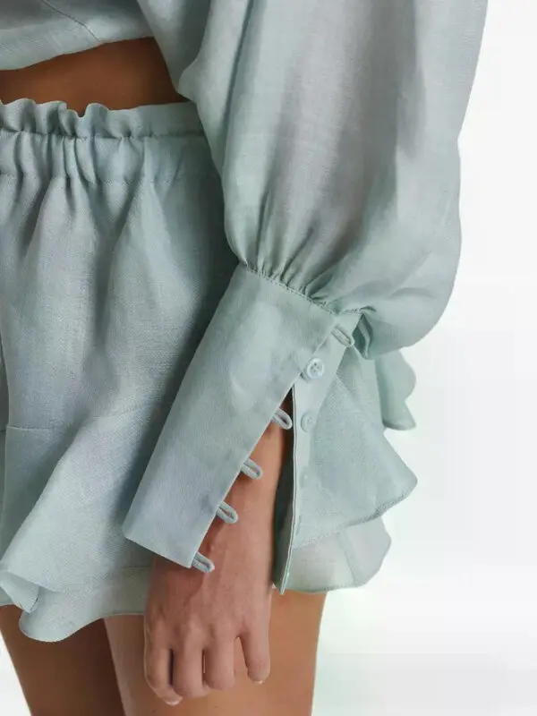 PNK Ruffled Shorts