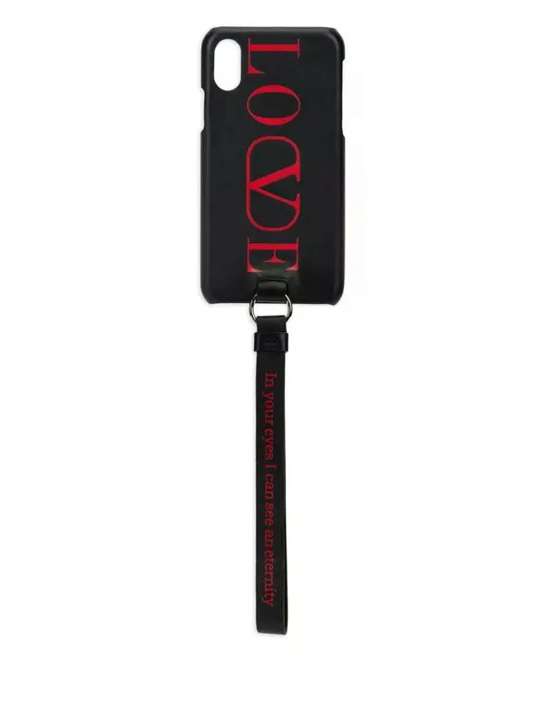 Valentino Garavani Love Phone Cover - Black