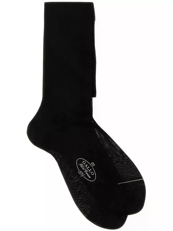 GALLO Cotton Socks - Black