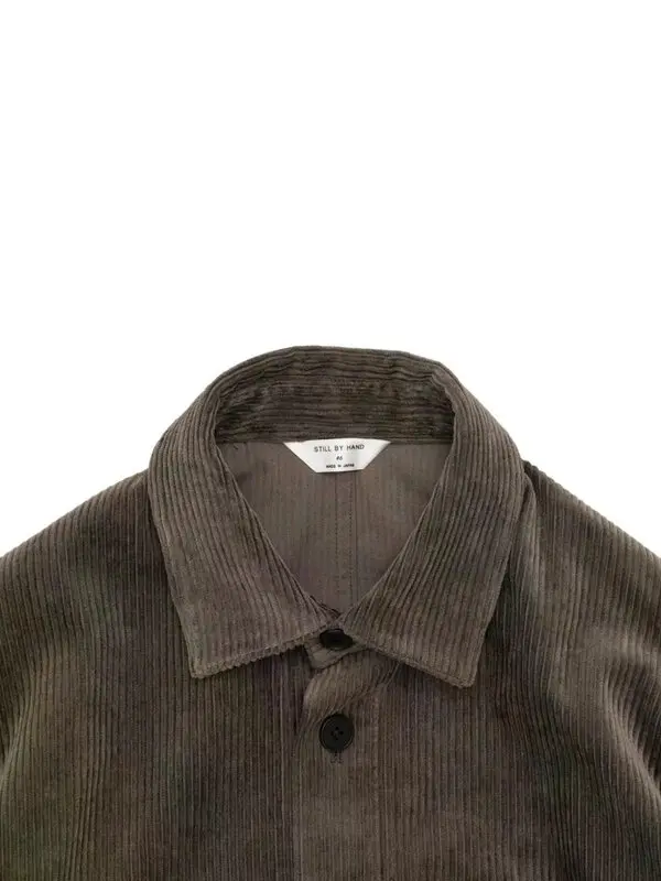 STILL BY HAND Corduroy Shirt