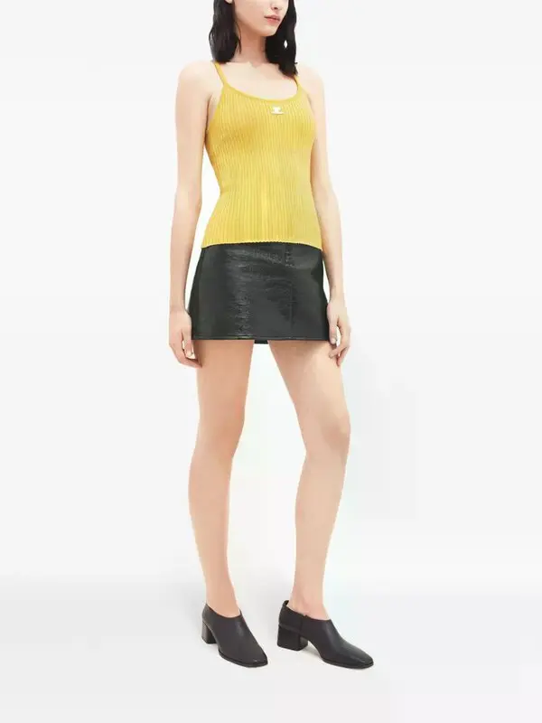 COURREGES Decollete Tank Top