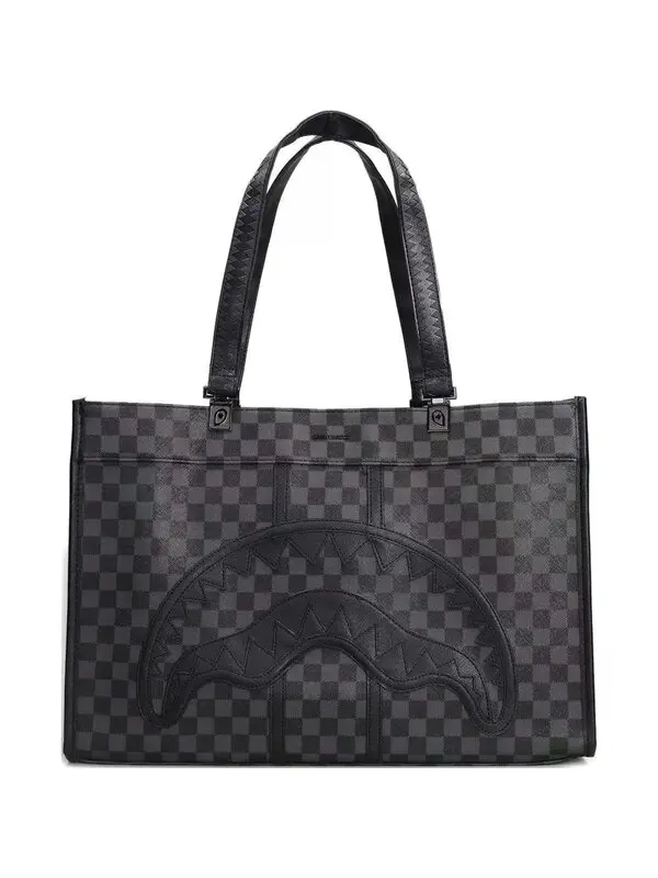 SPRAYGROUND Checked Tote Bag