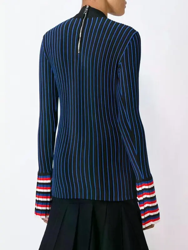 Emilio Pucci Ribbed Long Sleeve Top