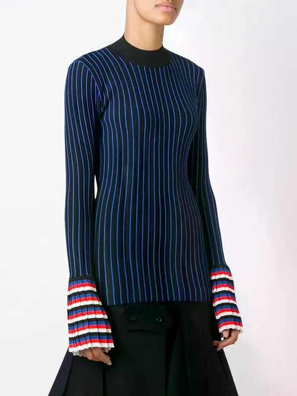 Emilio Pucci Ribbed Long Sleeve Top