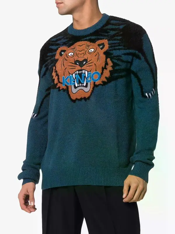 Kenzo Tiger Intarsia Jumper