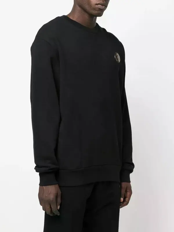PLEIN SPORT Logo-patch Sweatshirt - Black