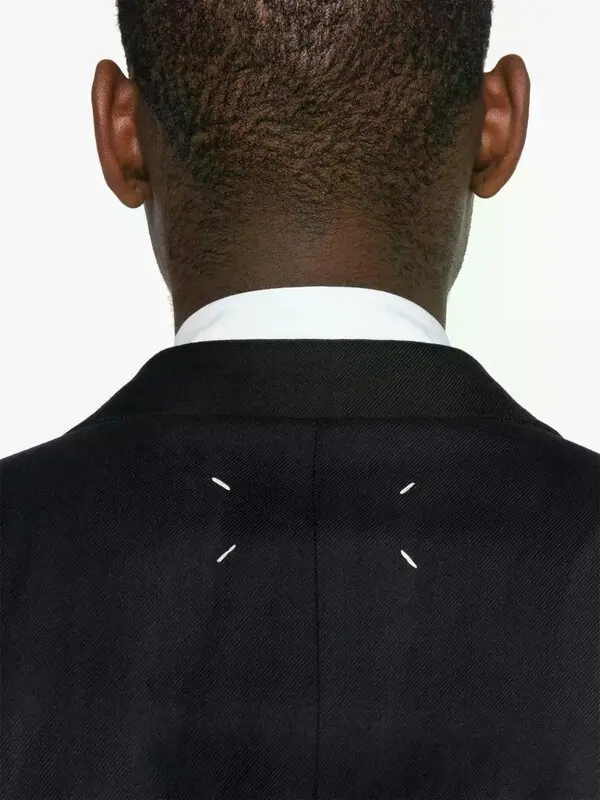 MAISON MARGIELA Single-breasted Blazer - Blue