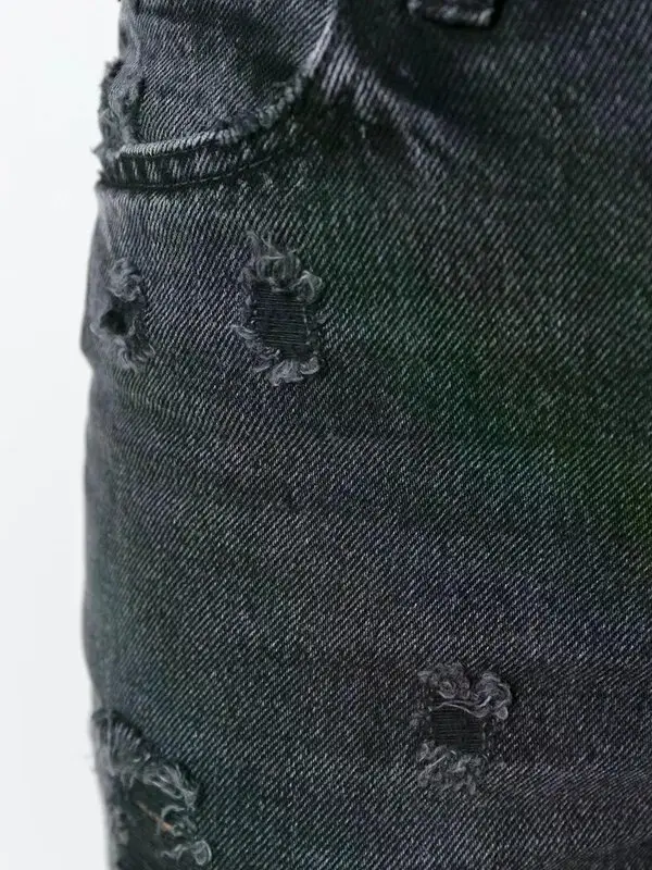 Alexander Wang Distressed Cropped Jeans