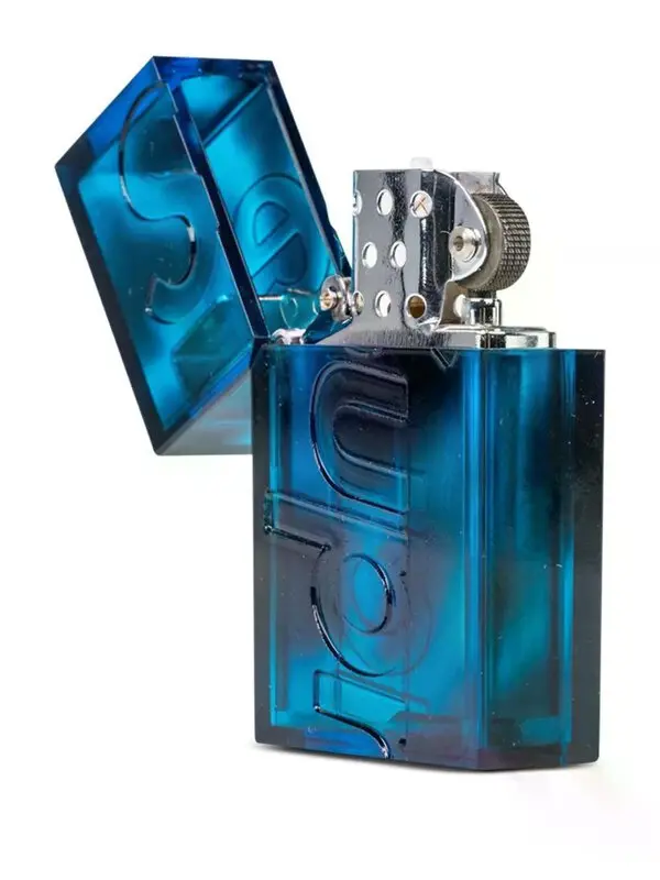 Supreme X Tsubota Pearl Hard Edge Lighter - Blue