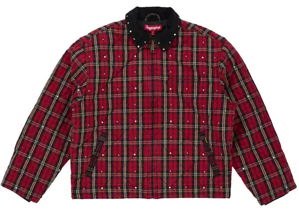 Supreme B.b. Simon Quilted Work Jacket - Plaid