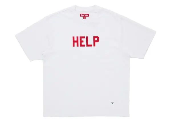 Supreme Help Short Sleeve Top - White
