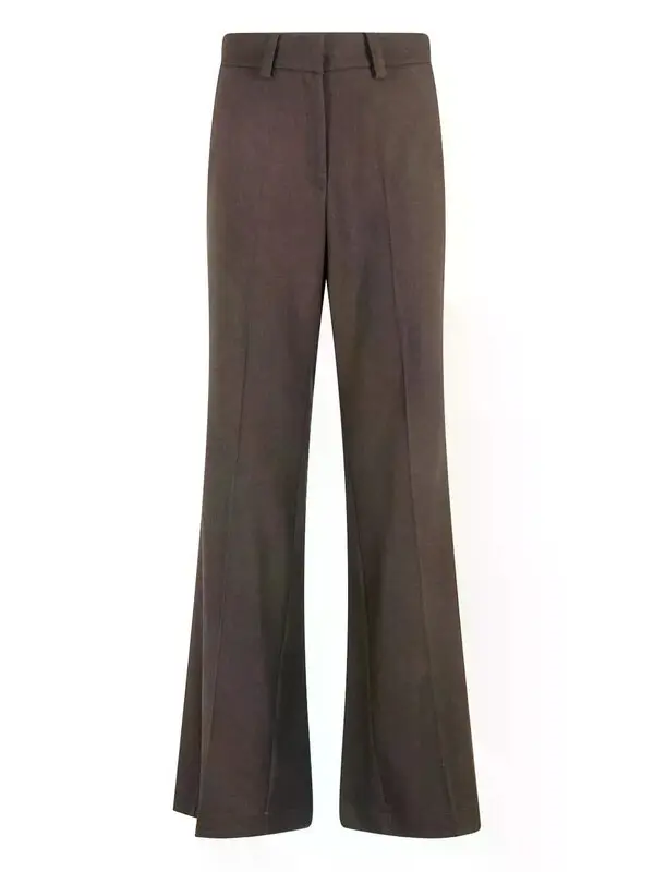 ALYSI Buttoned Flared Trousers