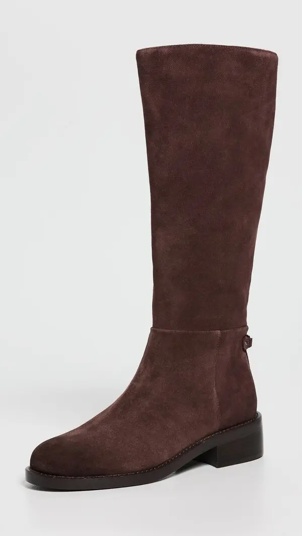 Sam Edelman Milla Knee High Boots - Choco
