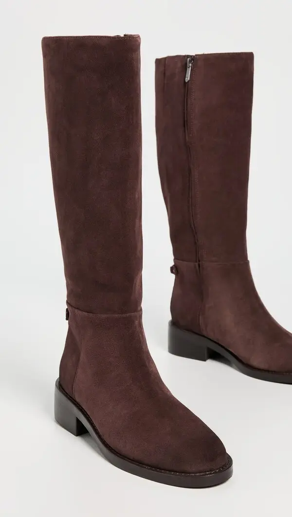 Sam Edelman Milla Knee High Boots - Choco