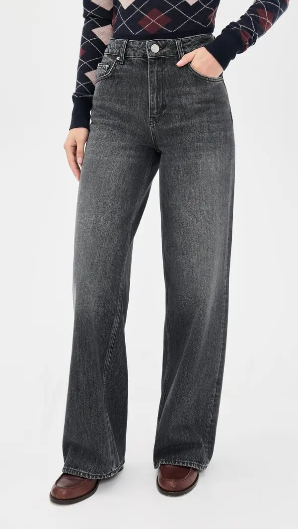 ALIGNE Wide-leg Denim Jeans