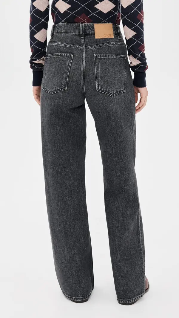 ALIGNE Wide-leg Denim Jeans