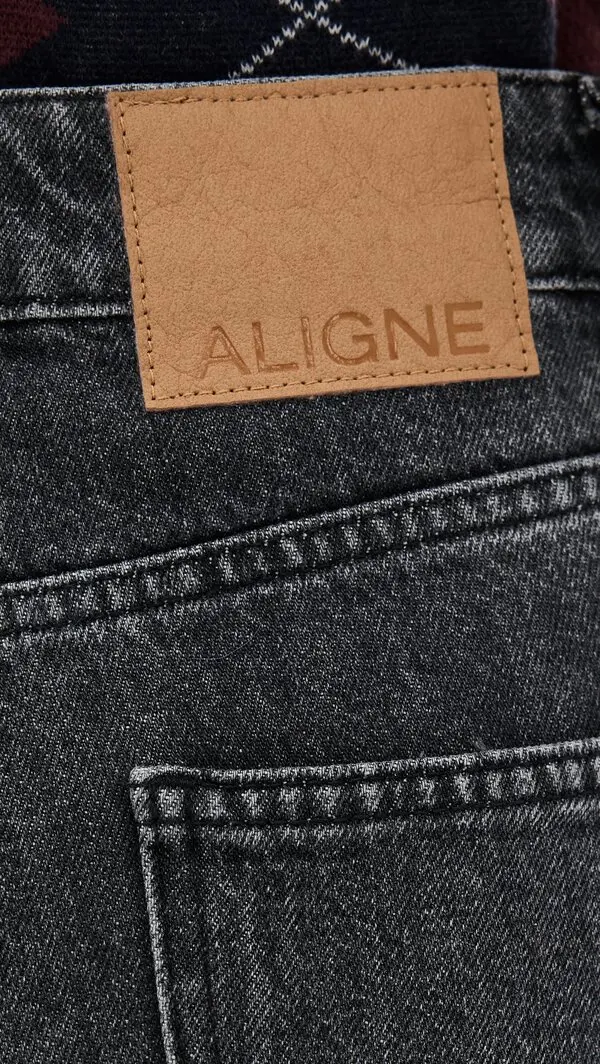 ALIGNE Wide-leg Denim Jeans