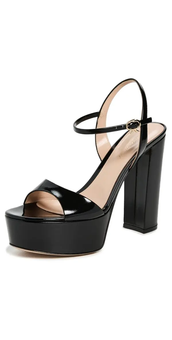 GIANVITO ROSSI Marlena Nuit Platform High Heel Sandals