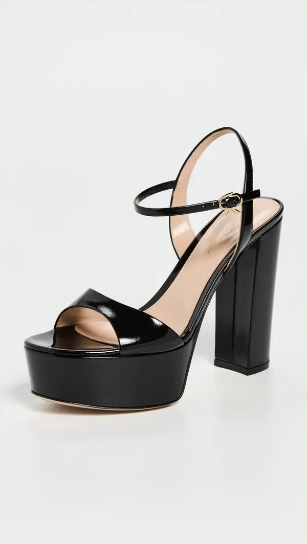 GIANVITO ROSSI Marlena Nuit Platform High Heel Sandals