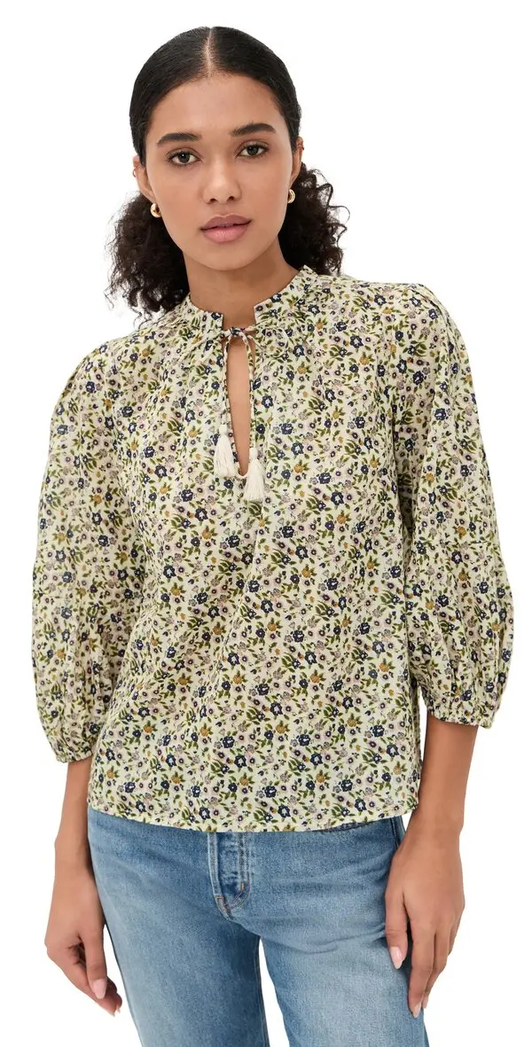 CLEOBELLA Floral Print Blouse