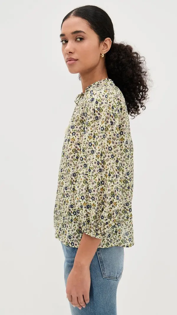 CLEOBELLA Floral Print Blouse