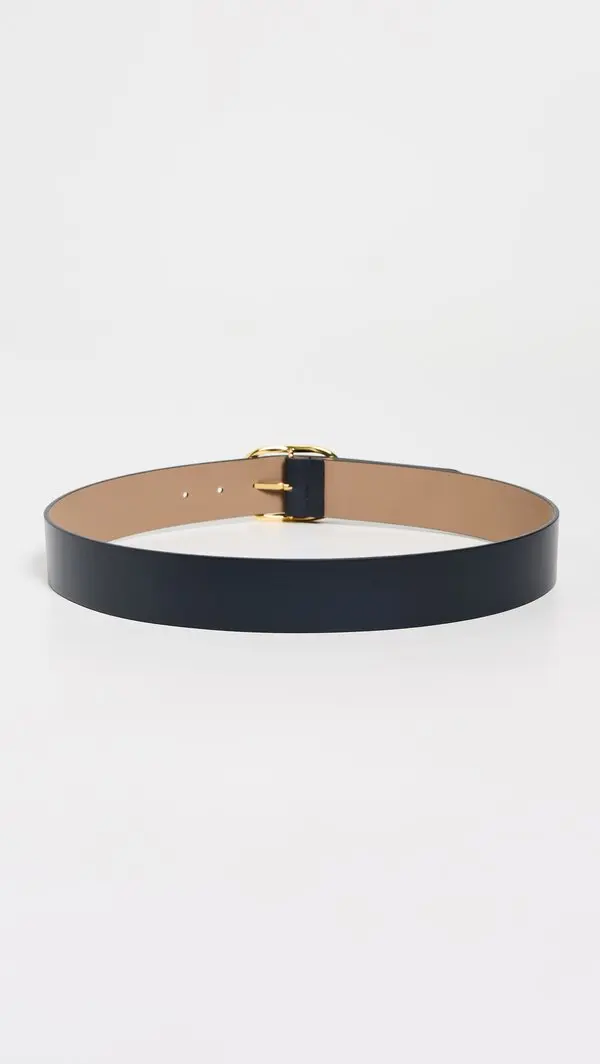 B-low The Belt Kyra Leather Belt - Midnight/gold