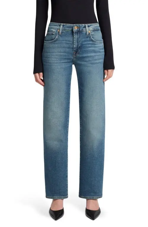 7 For All Mankind Calie Ankle Straight Leg Jeans