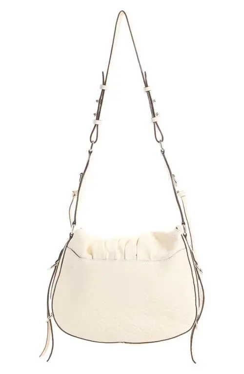 Isabel Marant Bolton Bubble Hobo Bag - Chalk
