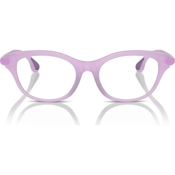 Burberry 47mm Square Optical Glasses - Lilac/demo Lens