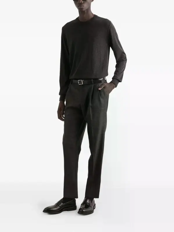 Dolce & Gabbana Cashmere Crew Neck Sweater - Grey