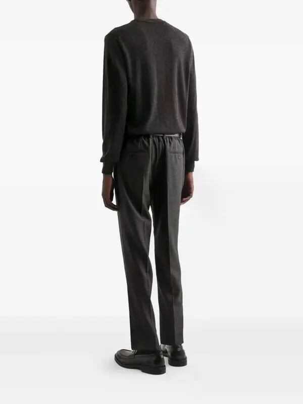 Dolce & Gabbana Cashmere Crew Neck Sweater - Grey