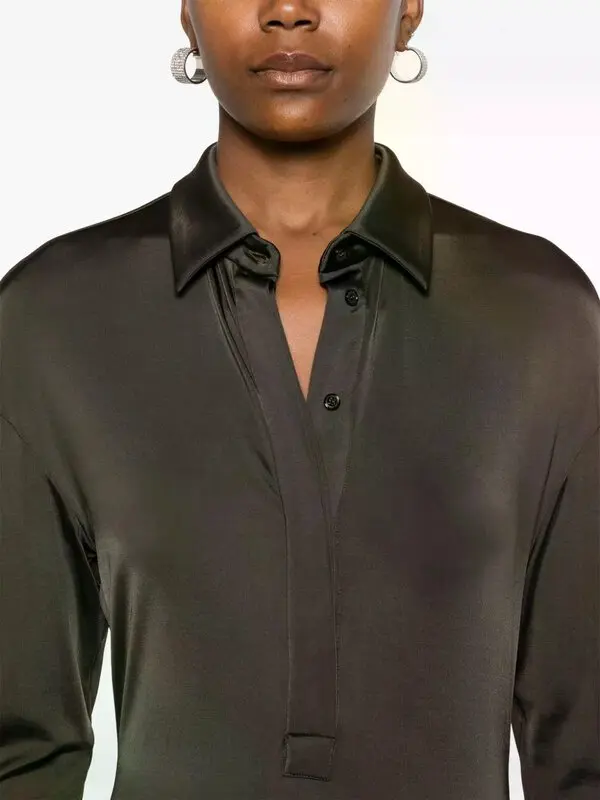 Alexander McQueen Shirt Midi Dress