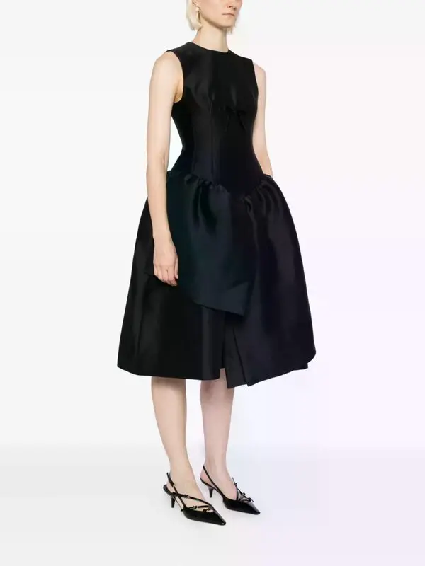 SHUSHU/TONG Smocked-panel Dress