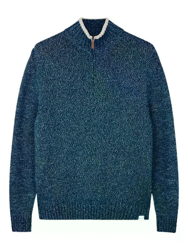 Paul & Shark Half-zip Sweater - Blue